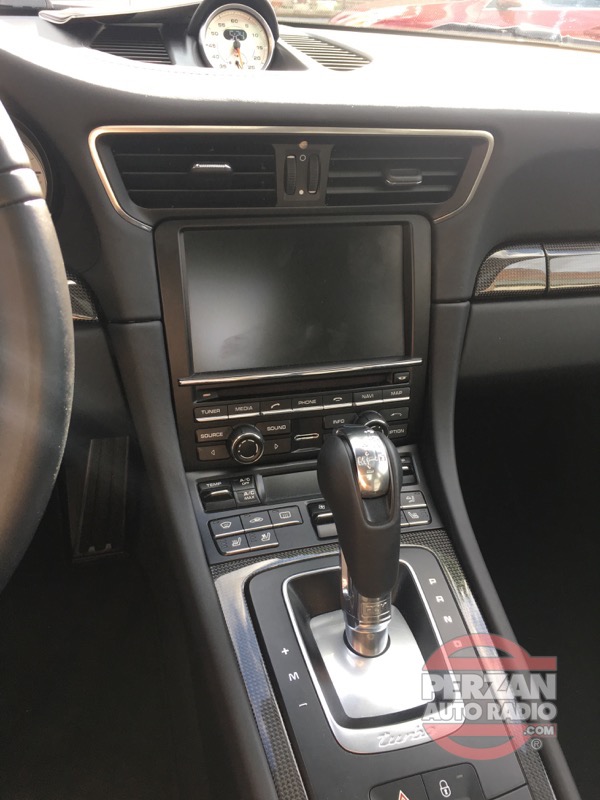 2014 Porsche 911 Turbo S Radar and Camera - Perzan Auto Radio