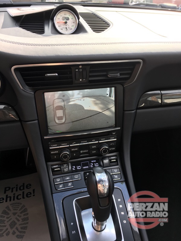 2014 Porsche 911 Turbo S Radar and Camera - Perzan Auto Radio